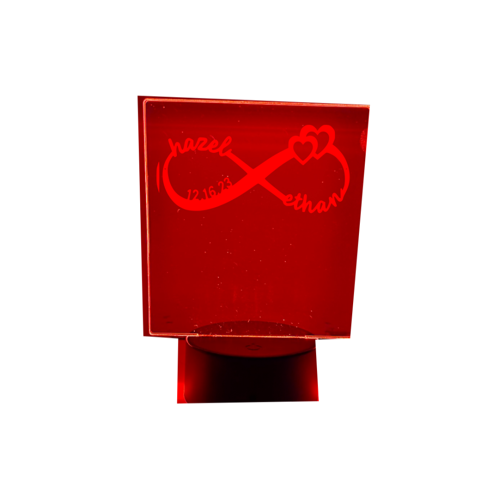 Custom Engraved Acrylic LED Sign – Summit Customs